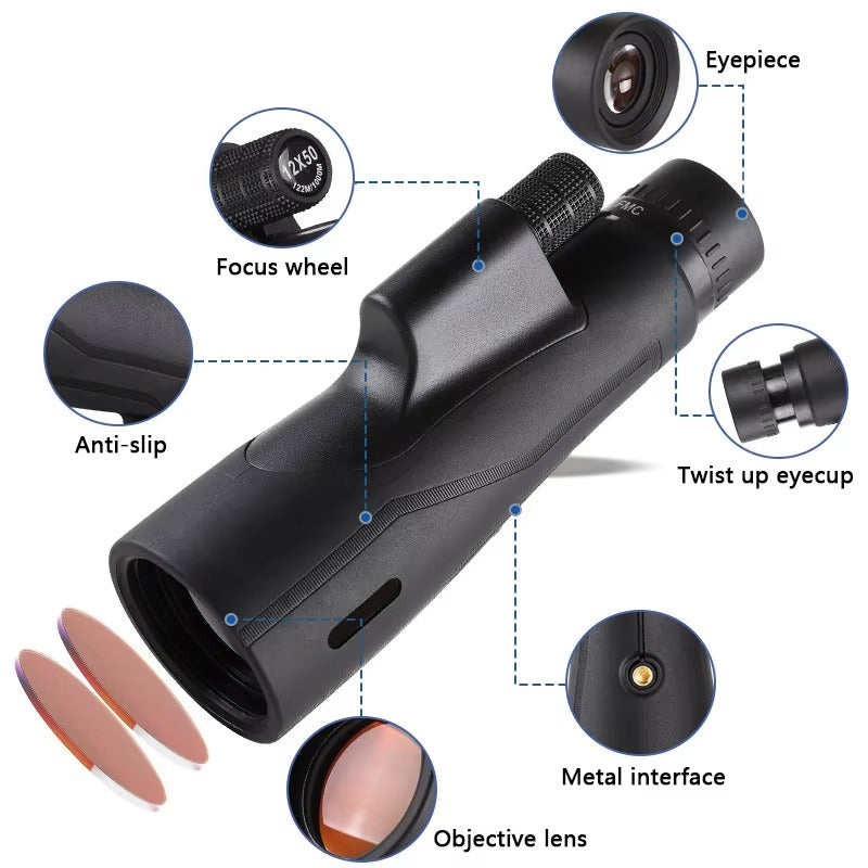 SkyZoom | Télescope de Voyage Compact avec Haute Définition et Puissan ...